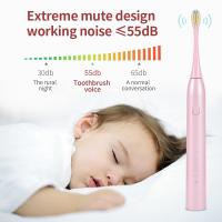 China 15 Modes Rechargeable Electric Toothbrush With 800mAh 14500 Lithium Battery for sale