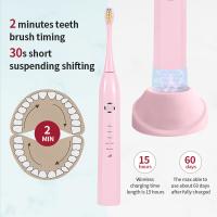 China Rechargeable Sonic Electric Toothbrush 1200mAh With 15 Modes for sale