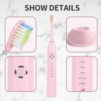 China ODM Waterproof Auto Electric Toothbrush With 15 Modes Multifunctional for sale