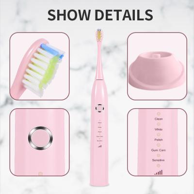 China ODM Waterproof Auto Electric Toothbrush With 15 Modes Multifunctional for sale