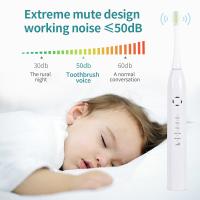 China Multifunctional 1200mAh Travel Electric Toothbrush Intelligent Portable for sale