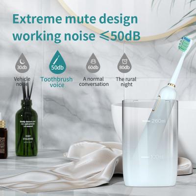 China Electric Smart Sonic Toothbrush , Ipx7 Waterproof Toothbrush Bake Paint Surface for sale