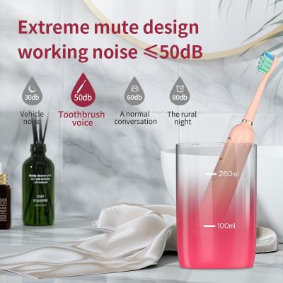 China Electric Sonic Rechargeable Toothbrush Intelligent With 1500mAh Lithium Battery for sale