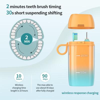 China Adjustable Travel Electric Toothbrush With Sanitizing Case 1500mAh for sale