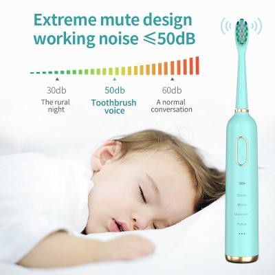 China Sonic Power Rechargeable Electric Toothbrush 1500mAh For Travel for sale
