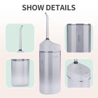 China Mini White Portable Water Flosser Water Resistant With 68dB Noise Level for sale