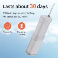 China Waterproof Cordless Water Flosser , Water Jet Dental Irrigator Multifunctional for sale