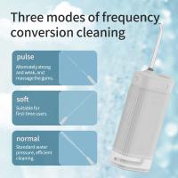 China Portable Rechargeable Water Flosser Multifunctional With 4 Types Nozzles for sale