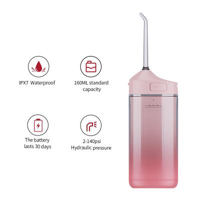 China Household Cordless Water Flosser Teeth Cleaner IPX7 Waterproof for sale