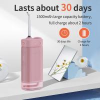 China Electric Wireless Water Flosser Portable Rechargeable With 4 Nozzles for sale