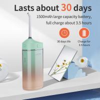 China 4 Nozzles Mini Water Flosser Cordless For Outdoor Household Hotel for sale