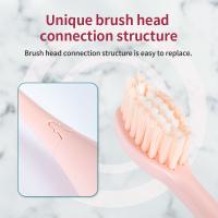 China Convenient Removable Brush Head Smart Electric Toothbrush with Rechargeable Battery for sale
