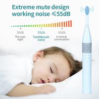 China OEM Portable Sonic Toothbrush , IPX8 500mAh White Electric Toothbrush for sale