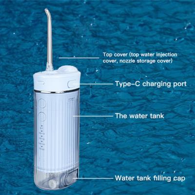 China 3 Modes Portable Electric Dental Flosser Cordless USB Charging For Travel for sale