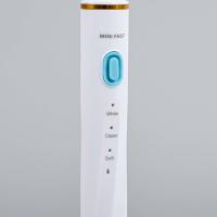 China Electric Sonic White Toothbrush , 3 Modes Ipx7 Waterproof Toothbrush For Adult for sale