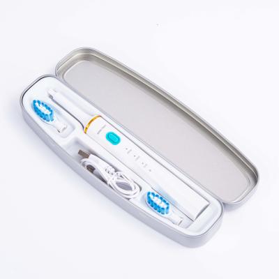 China 210mm White Electric Toothbrush , 3 Modes Automatic Toothbrush For Adults And Kids for sale