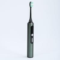 China 1200mAH Battery Powered Sonic Toothbrush Silent Metal Electric for sale