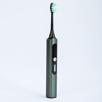China 1200mAH Battery Powered Sonic Toothbrush Silent Metal Electric for sale