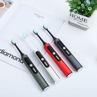 China Battery Powered Electric Sonic Toothbrush 1200mAH Silent Design IPX7 Waterproof for sale