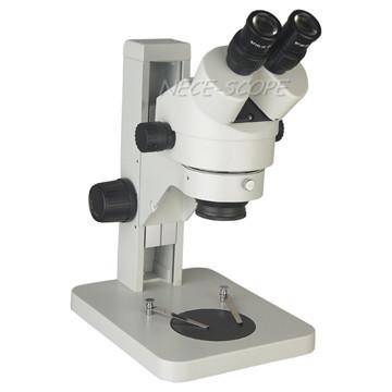 China Vertical Dissecting Stereo Microscope 7X - 45X With 100MM Working Distance for sale