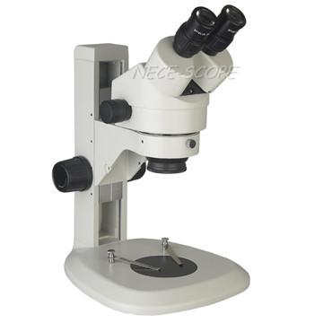 China Portable Digital Stereo Boom Microscope Binocular Vertical Focus Adjusting for sale