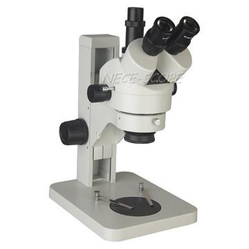 China Binocular Dissecting Stereo Zoom Microscope Vertical Square Base 7X - 45X for sale