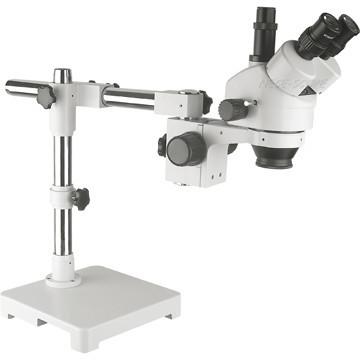China Trinocular Stereo Zoom Microscope Boom Stand  Single Arm NXT-S1000T 230MM for sale
