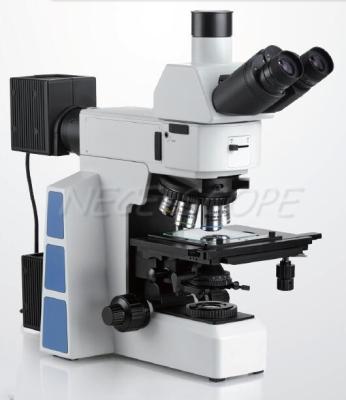 China Super Wide Field Metallurgical Optical Microscope 26.5mm 12V / 100W for sale