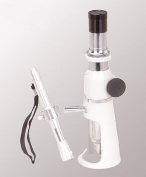 China Stereo Zoom Portable Measuring Microscope Cross With Reticle 6.93mm WD 100X for sale