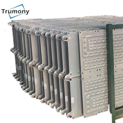 China Lithium Ion EV Battery Pack Aluminum Type Stamping Liquid Cooling Cold Plate For Cars for sale
