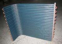 China Blue Colour 8011 H22 0.14mm*270mm Hydrophilic Finstock Coated Aluminum / Aluminium Foil for sale
