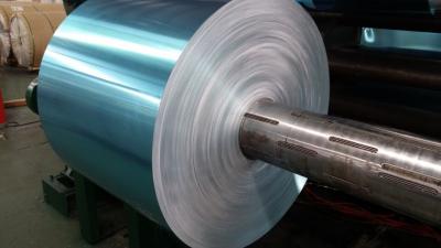 China Plastic Coated Aluminum Foil O. D 750 - 850 mm Shiny Side Aluminum Foil for sale