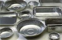 China Kitchen Rectangle H24 Aluminum Take Out Container With Aluminium Foil Paper for sale