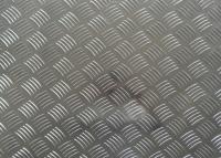 China Thickness 0.08mm Diamond Stucco Aluminium Heat Transfer Sheets With Five Bars for sale