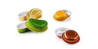 China Moisture Proof Coloured Aluminium Foil Coating , Lacquered Aluminium Foil for sale