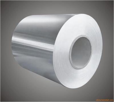 China Silver Anodized Aluminum Coil 405 / 505 mm Inside With Mill Finish Back Side for sale