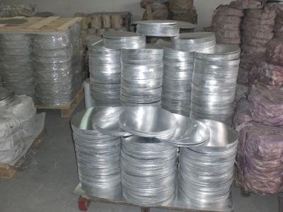 China Alloy 1100 Hot Rolling Aluminum Circle / Aluminum Discs Anodized Hydrophilic for sale