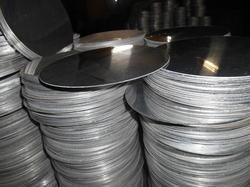China Waterproof Silver Aluminum Circle / Aluminium Round Thickness 0.5 - 8.0mm for sale