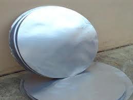 China Good Flatness Aluminium Circle Traffic Sign 0.5 - 8.0mm Thick Aluminum Wafer for sale