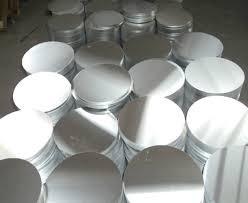 China Hot Rolled Half Hard Aluminum Circle 1060 / 1050 H24 Aluminium Disc Lower Intensity for sale