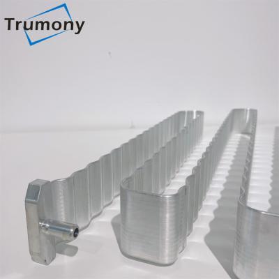 China Convective Heat Transfer Aluminum Cooling Ribbon Tube For 21700 Cylindrical Battery Pack for sale