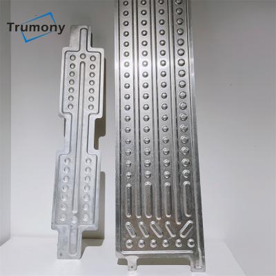 China Hybrid Electric Vehicle Prismatic Cell Battery Cooling Brazed Cold Plate for sale