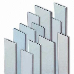 China 3003 / 3102 Heat Exchanger Aluminum Extruded Tubing with Flat Oval Shape For Radiators for sale