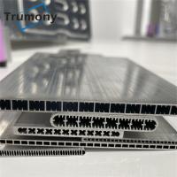 China Extruded Profiles Aluminum Material Alloy 3003 1100 Micro Channel Tube Radiators for sale