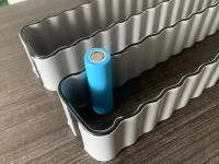 China Aluminum Battery Cooling Snake Cooling Ribbon Wavy Tube For 21700 Cells for sale