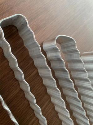 China Aluminum Snake Shaped Tube For EV Battery Pack With 21700 Lithium Battery for sale
