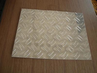 China 3003 Aluminum Alloy checkered Plate with 2 bars  for building for sale