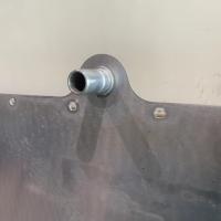 China Aluminum stamped brazing cooling plate for EV prismatic battery bottom cooling for sale