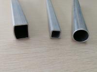 China Round / Rectangular / D Type Welded Aluminum Radiator Tube For Automobile Cooling System for sale