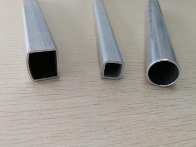 China Round / Rectangular / D Type Welded Aluminum Radiator Tube For Automobile Cooling System for sale